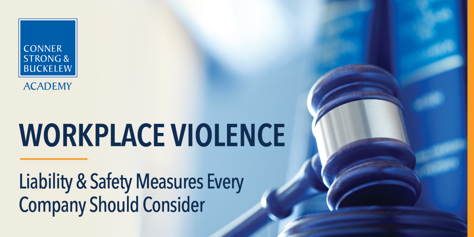 Workplace Violence | Liability & Safety Measures Every Company Should ...